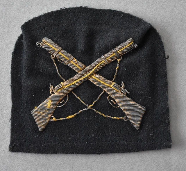 ROYAL NAVY, MARKSMAN - WW2 era Trade Badge/Patch £9.50 - PicClick UK