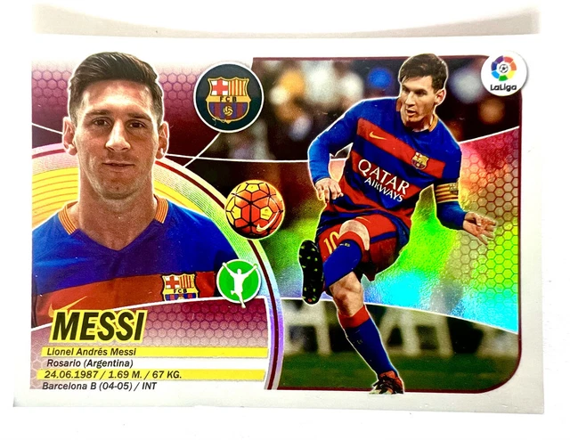 CROMO STICKER LIONEL Messi F.C Barcelona Liga 2016-2017 Nº 14 EUR 33,99 ...