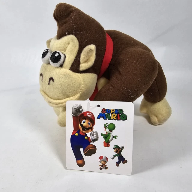 DONKEY KONG SOFT Toy Plush Super Mario Official 2011 PMS 7" New with ...