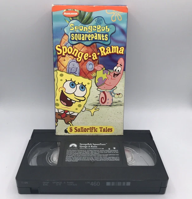 NICKELODEON SPONGEBOB SQUAREPANTS Sponge-a-Rama 2003 VHS Tape 5 ... NICKELODEON SPONGEBOB SQUAREPANTS Sponge-a-Rama 2003 VHS Tape 5 ...