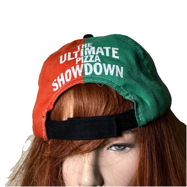 FUNNY ULTIMATE ITALIAN Pizza Showdown Green Red Cap Hat $9.60 - PicClick AU