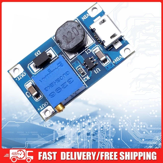 MT3608 DC-DC BOOST Step-up Boards Type-C/Micro Adjustable for Arduino DIY Kits $9.57 - PicClick AU