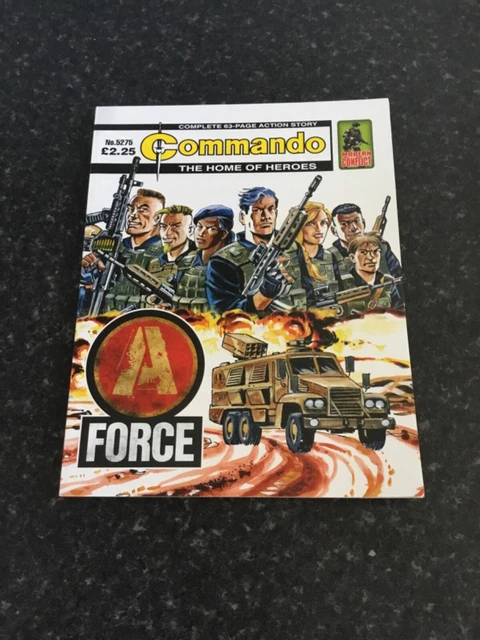 COMMANDO COMIC ISSUE Number 5275 A force EUR 2,96 - PicClick IT