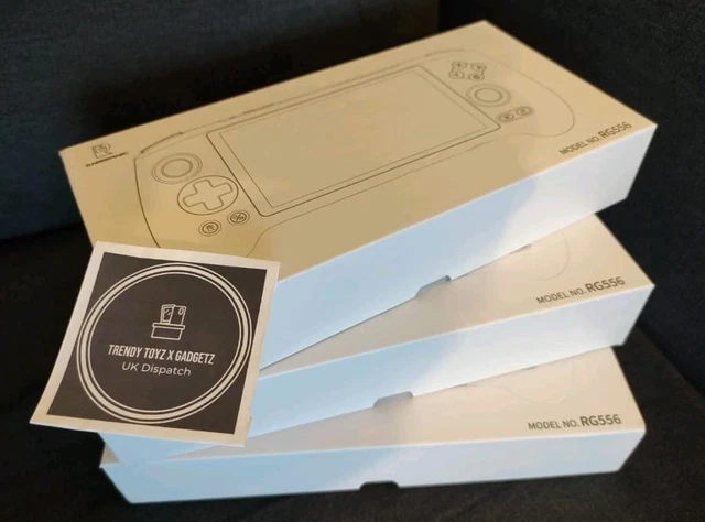 ANBERNIC RG556 RETRO Handheld Console Android 13 OLED Blue 8/128GB ...