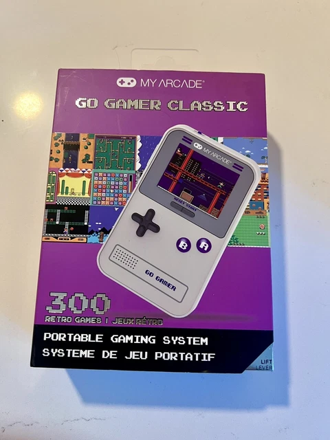 MY ARCADE GO Gamer Classic 300 Retro Games Portable Gaming System NEW ...