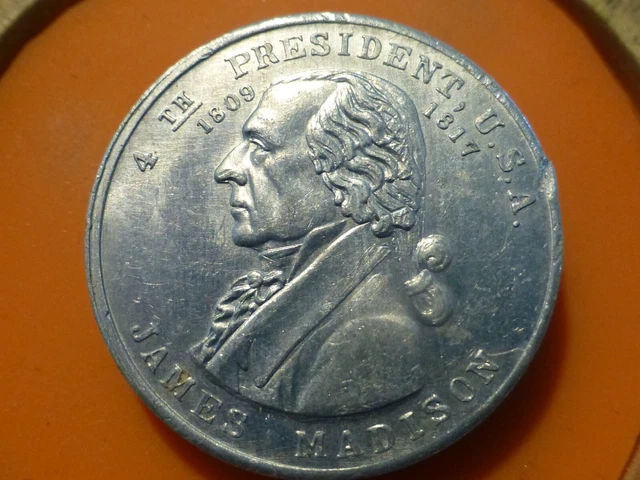 ETATS UNIS - JETON JAMES MADISON - Alu - POIDS 2,56gr EUR 1,00 ...