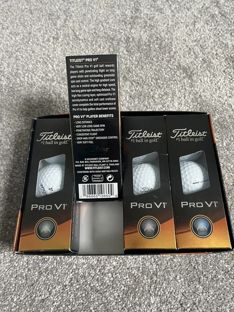 TITLEIST PRO V1 golf balls 2024 model(current) with Logo $62.87 ...