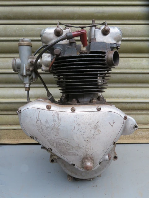 TRIUMPH PRE UNIT 650cc THUNDERBIRD ENGINE TRIBSA SCRAMBLER VINTAGE ...