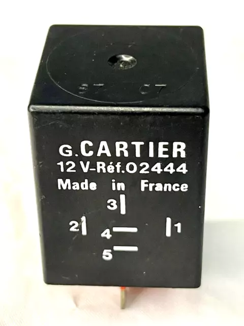 G.CARTIER 02444 GENUINE Peugeot/Citroen/Renault (5 Pin) Relay 12V ...