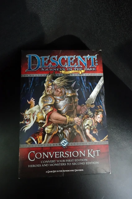 KIT DE CONVERSION Descent: Journeys in the Dark OOP (non utilisé) EUR 34,95 - PicClick FR