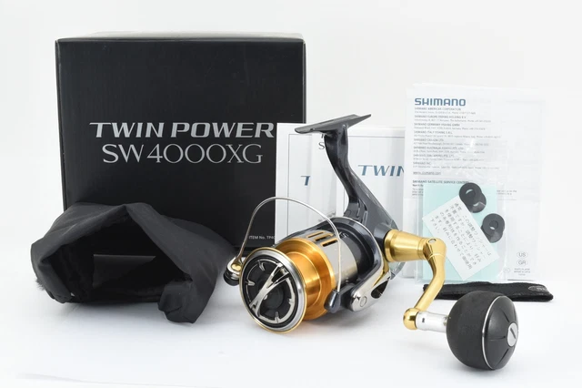 SHIMANO 15 TWIN POWER SW 4000XG Spinning Reel Excellent+++ From JAPAN #1759 £223.15 - PicClick UK