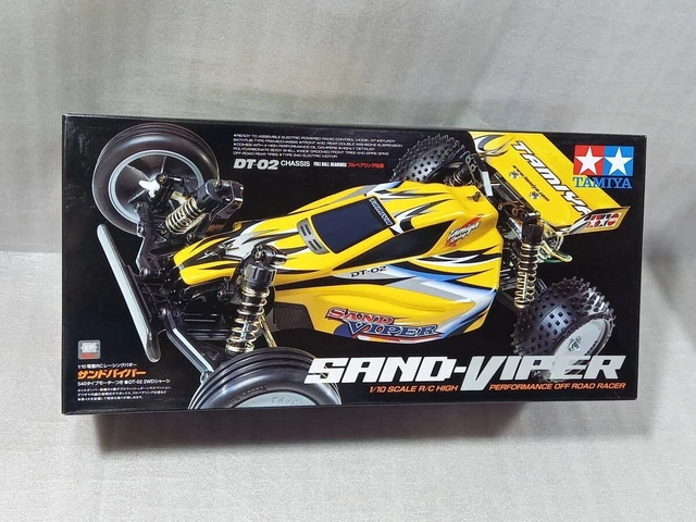 TAMIYA SAND VIPER DT-02 1/10 Electric RC Off-Road Buggy – Unassembled ...