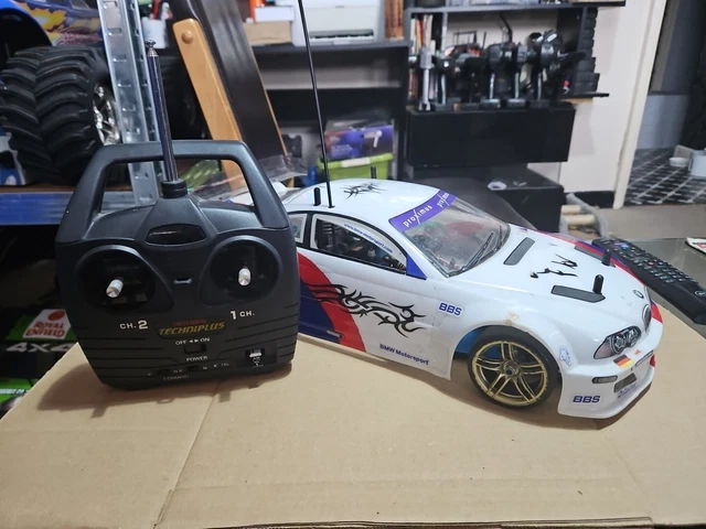VINTAGE THUNDER TIGER Uno BMW M3 GTR. 1/10 Rc Nitro Drift Car. Rtr. £ ...