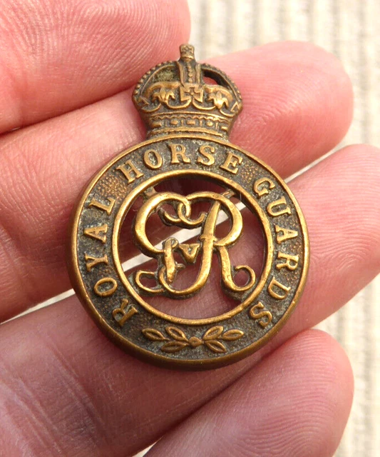 WW1 BRITISH ARMY Royal Horse Guards cap badge.. £9.99 - PicClick UK