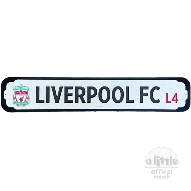 LIVERPOOL SIGN STREET 65cm Stadium Metal FC Fan Birthday Gift Christmas ...
