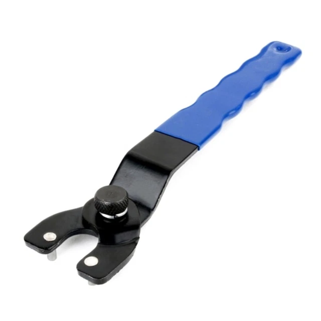 PORTABLE ADJUSTABLE ANGLE Grinder Key Pin Spanner Polisher Wrench ...