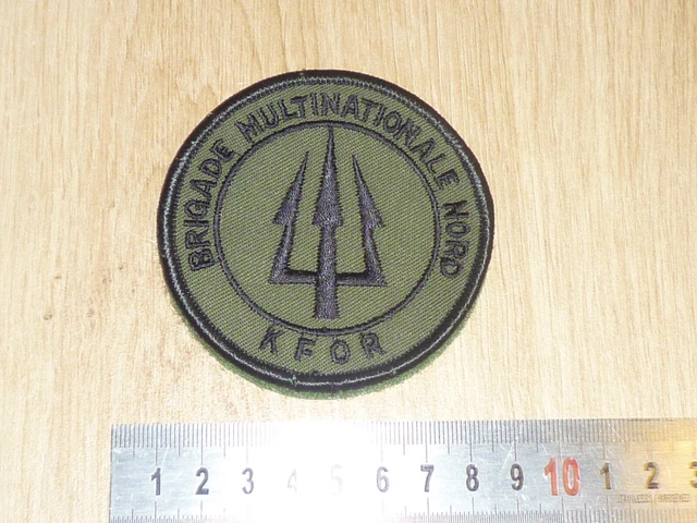 1 Insigne Tissu Militaire Multinational Kosovo Kfor Otan Patch Uniforme EUR 7,00 - PicClick FR