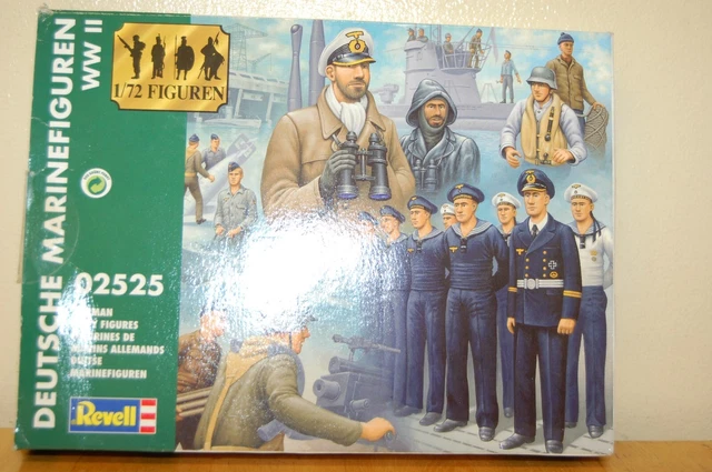 VINTAGE REVELL 1/72 Scale Ww11 German Navy Figures 02525 £6.55 ...