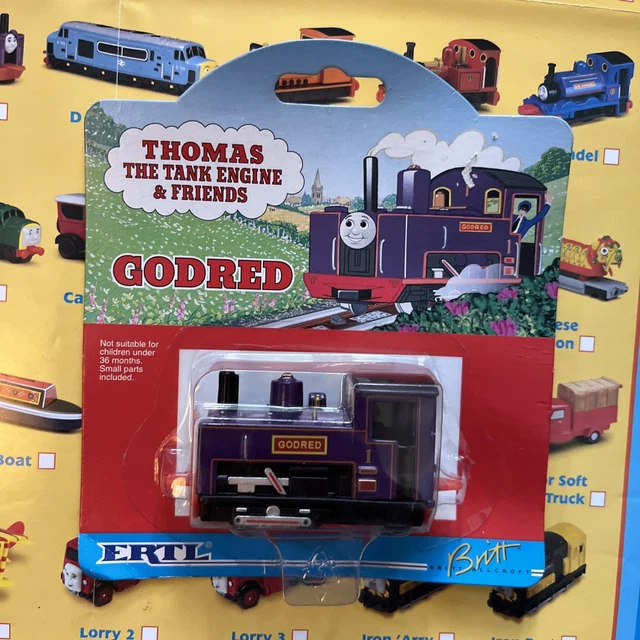THOMAS THE TANK Engine And Friends Collectable GODRED new in pack 1995 ...