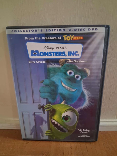 DISNEY PIXAR MONSTERS, Inc. DVD, 2-Disc Set, Collectors Edition EUR 15 ...