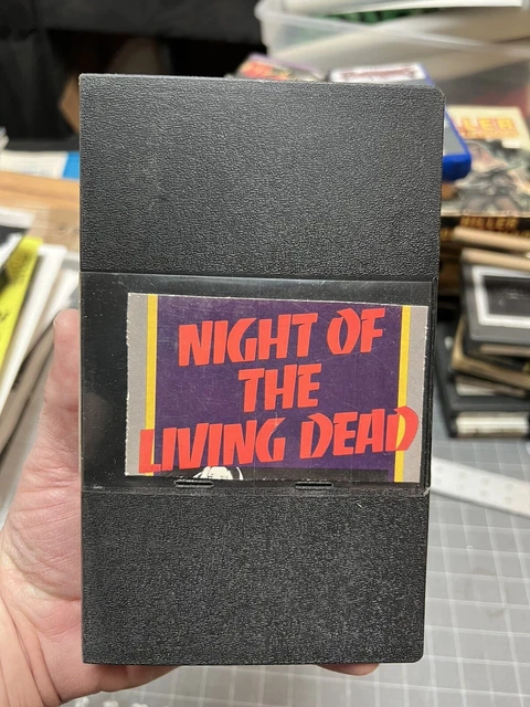 NIGHT OF THE Living Dead VHS RSVP Movie Greats George Romero Zombie ...