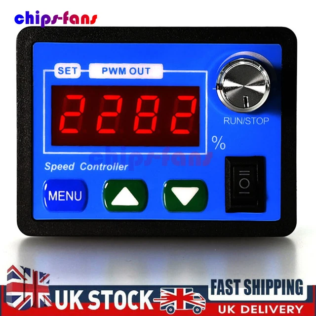 DC6-55V 20A DC Motor Speed Controller With Forward & Reverse Soft Start ...