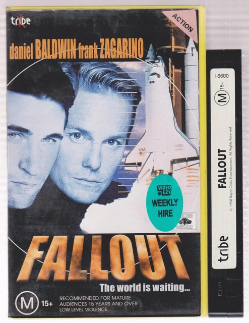 RARE VHS VIDEO Tape FALLOUT Ex-Rental Big Box Tribe Baldwin £10.08 - PicClick UK
