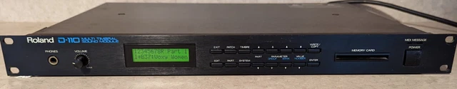 ROLAND D-110 MULTI Timbral Sound Module Rack Mount $99.99 - PicClick