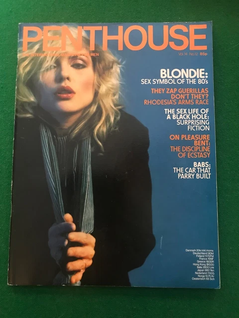 VINTAGE PENTHOUSE MAGAZINE Vol 14 No 12 Blondie Debbie Harry Music Icon ... VINTAGE PENTHOUSE MAGAZINE Vol 14 No 12 Blondie Debbie Harry Music Icon ...