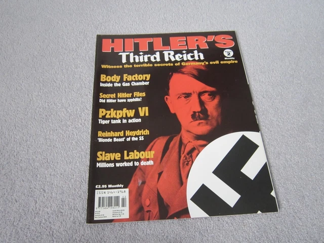 HITLER'S THIRD REICH magazine issue 2 ,1998 ,Reinhard Heydrich ,Tiger tank £5.75 - PicClick UK