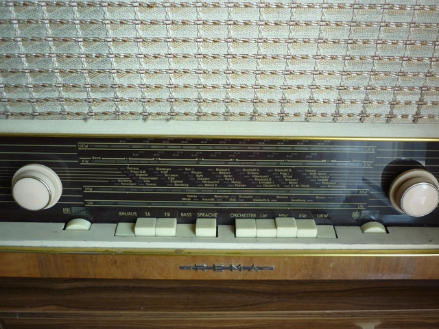 ORIGINAL DDR RÖHREN Radio REMA VEB Elektro Akustik 2001 EUR 79,00 ...