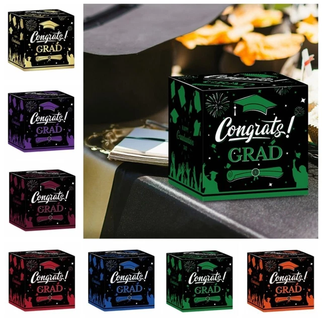 DIY GRADUATION BALLOT Box Congrats Grad Card Box Graduation Decorations ...
