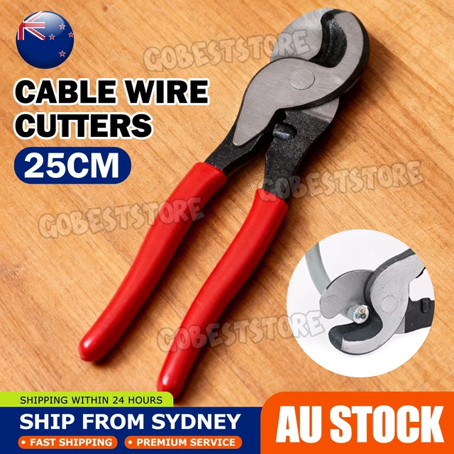 HEAVY DUTY 10& Cable Cutters Copper Aluminium NBN Wire Cutter Pliers ...