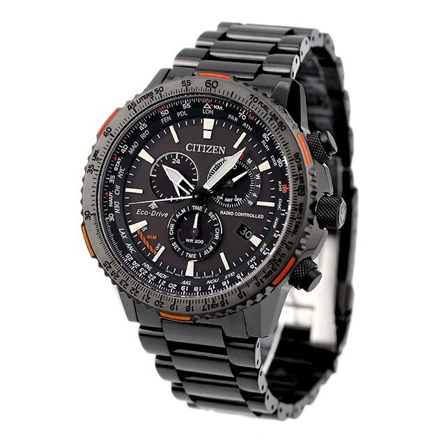 CITIZEN CB5007-51H PROMASTER Sky Eco Drive Radio Direct Flight ...