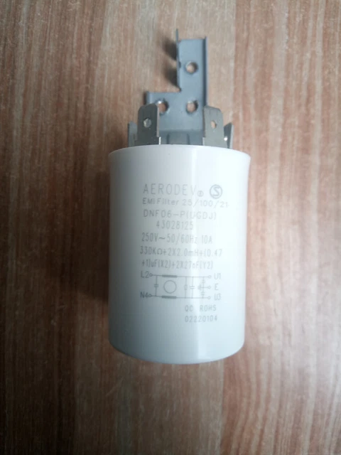 CANDY ROW4964DWMCE-80 WASHER Dryer Mains EMI Filter Capacitor £12.99 ...