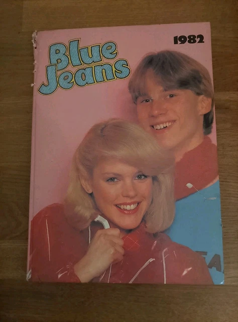 ANNUAL - BLUE Jeans Annual 1982 Hardback *Low Grade Reading Copy* £2.00 ...