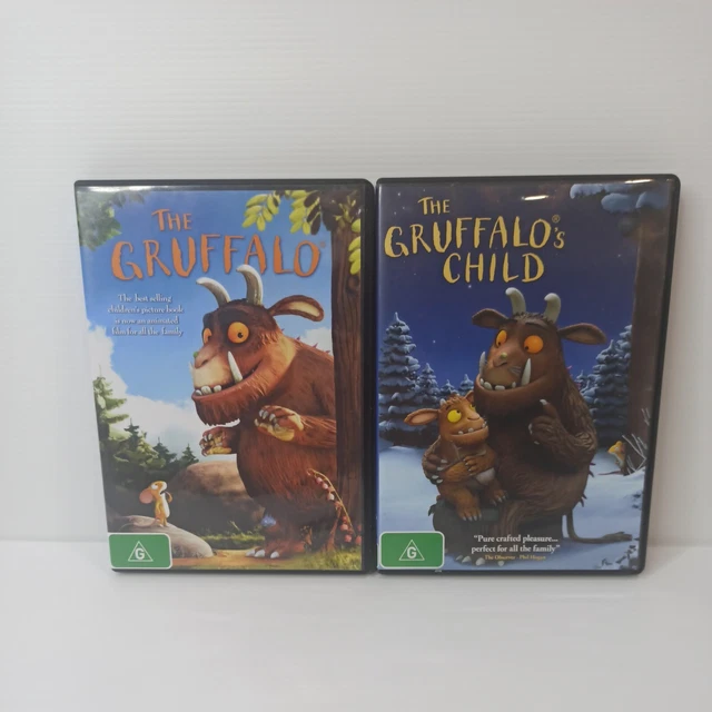 THE GRUFFALO AND The Gruffalo's Child DVD Animation Very Good Condition ...