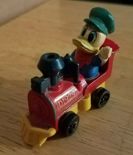TOMY DISNEY DONALD Duck Steam Locomotive Toy Train Diecast Car EUR 2,66 ...