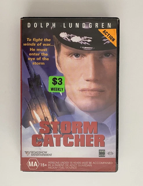 STORM CATCHER [VHS] Roadshow Video Big Box Ex-Rental Tape Dolph Lundgren 1999 £9.67 - PicClick UK