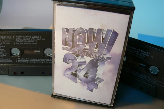 NOW THATS WHAT i call music 24 audio cassette tape album £5.91 ...