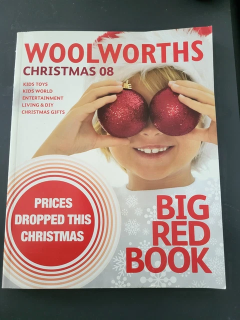 WOOLWORTHS CHRISTMAS 2008 Catalogue The Big Red Book £10.78 - PicClick UK