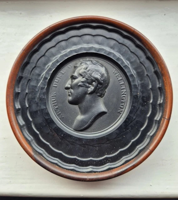 1850S BOIS DURCI Arthur Duke Of Wellington Plaque £73.50 - PicClick UK