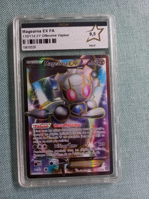 CARTE POKÉMON MAGEARNA EX Full Art 160 pv 110/114 - FR PCA 9.5 NEUF EUR ...