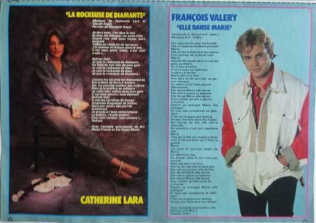 *CATHERINE LARA_FRANCOIS VALERY = Coupure De Presse 1 Page 1984 ...