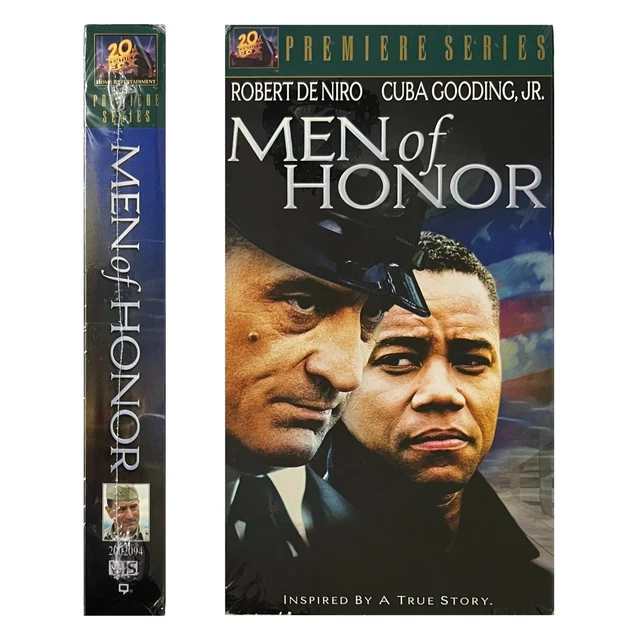 MEN OF HONOR (VHS, 2001) Robert De Niro, Cuba Gooding Jr. ~ BUY 2 GET 1 ...