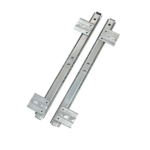 RACK SLIDES RAIL Track Guide Rail Computer Orbit Bracket Keyboard Slide ...