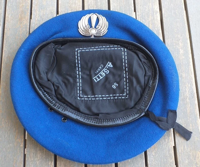 ITALIAN ARMY BERET 66º Airborne Infantry Rgt. "Trieste" size 7 1/4 new ...