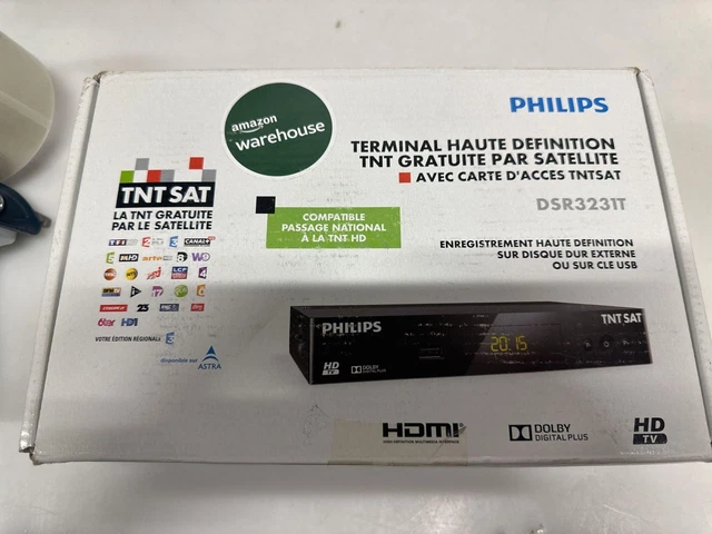 PHILIPS HD-LINE TNTSAT Decoder TNT Satellite Receiver EUR 87,92 - PicClick DE