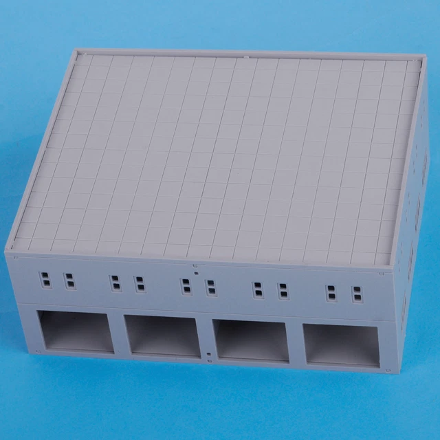 HO GARAGE MODELS 1:87 Scale Train Railway Logistics Centre Factory ...