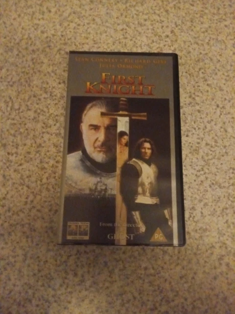 FIRST KNIGHT VHS PAL UK SELL THRU tape SEAN CONNERY RICHARD GERE 1994/ ...